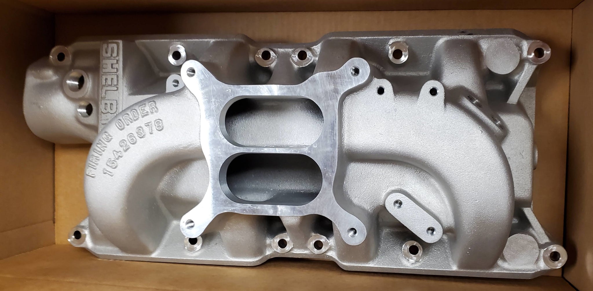Cobra Small Block Dual Plane Intake Manifold – Carroll Shelby Engine ...